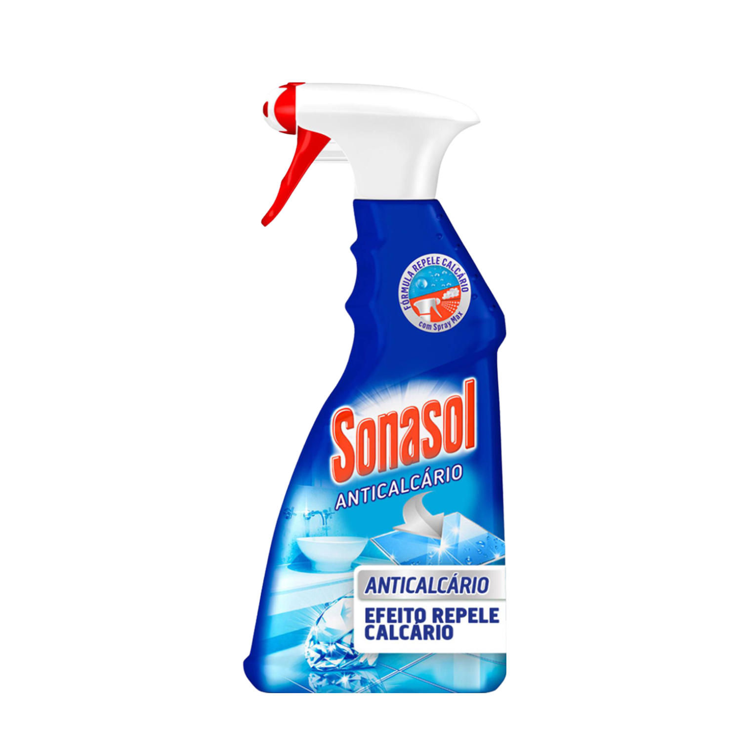 Sonasol Spray Brilhante Anti-Calcário 500ml - Mundo Limpo