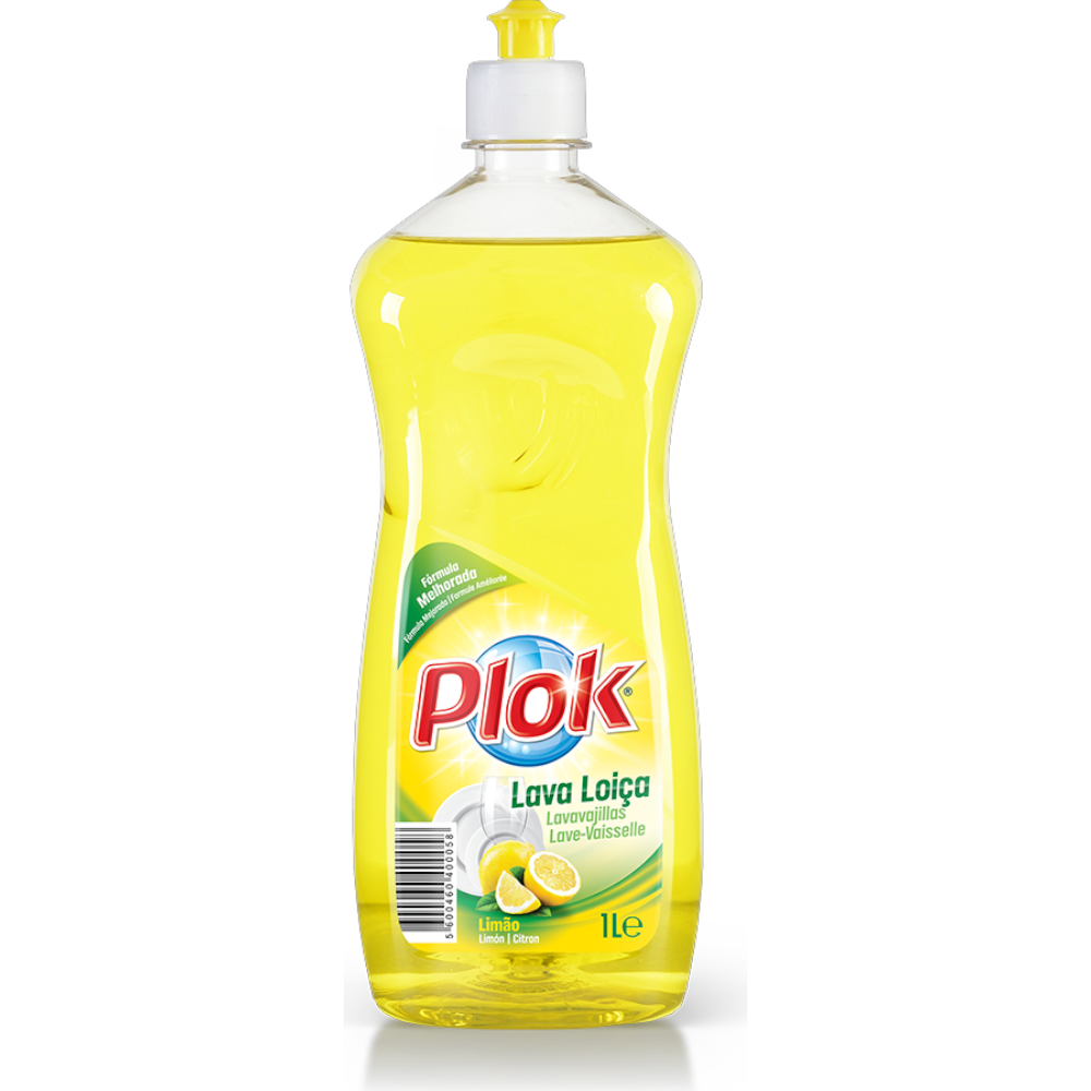 Plok Lava Loiça Limão 1Lt - Mundo Limpo